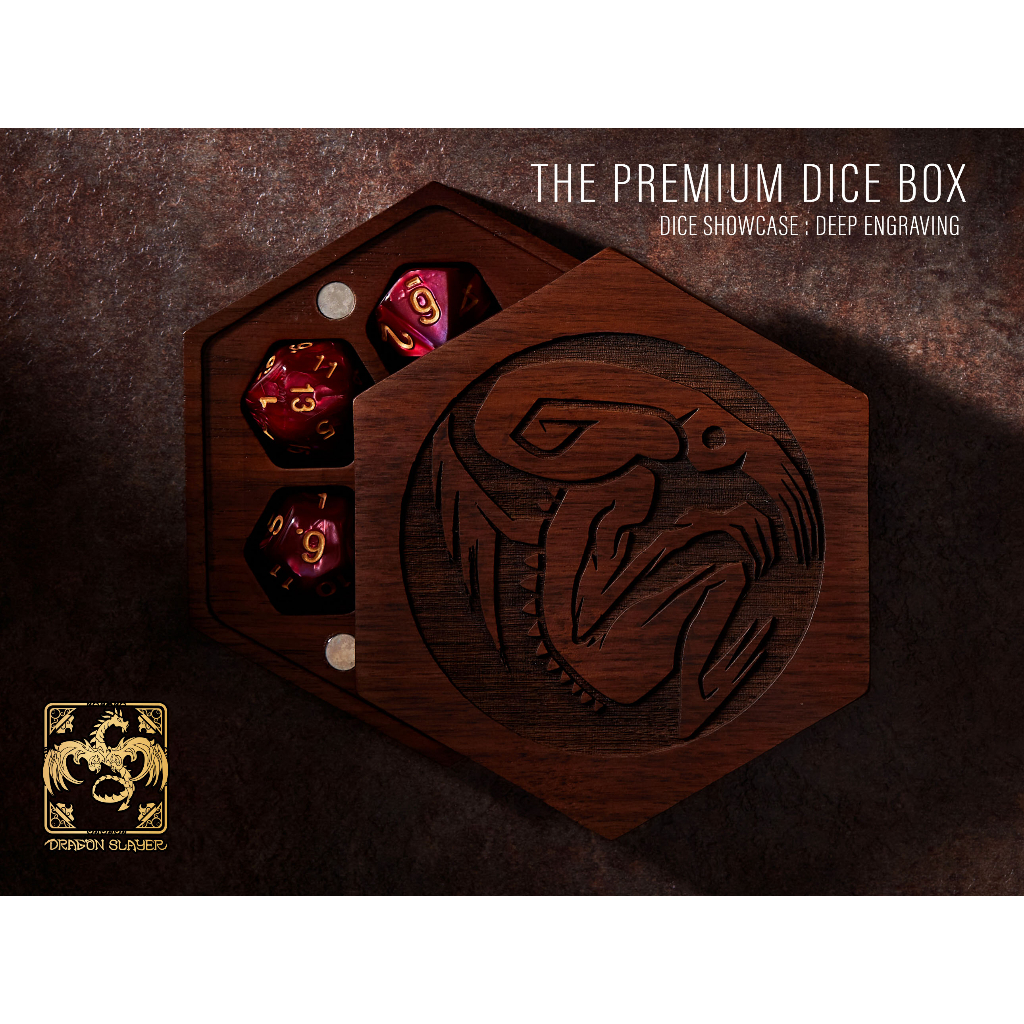 The Cthulhu Dice Box | Premium DnD Dice Box | D&D Dice Box | Dice Vault ...