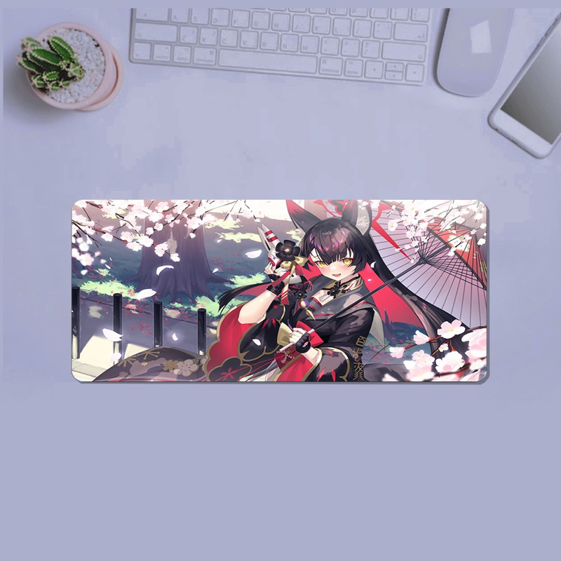 Blue Archive แผ่นรองเมาส์พิมพ์ลาย Mouse Pad ขนาด 70x30 cm บลูอาร์ไคฟ์ ...