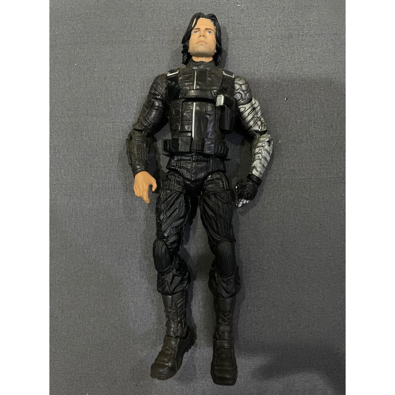 Winter soldier Marvel Legends Hasbro action figure 1/12 Bucky Captain ...