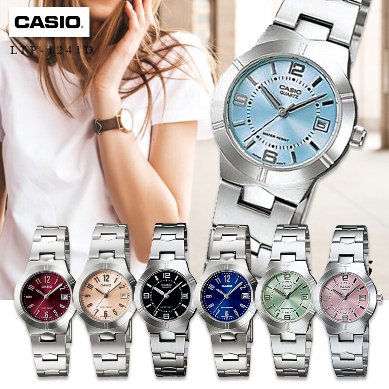 Casio แท้ LTP-1241 series นาฬิกาผู้หญิง ของแท้ประกันศูนย์ 1ปี | Shopee ...