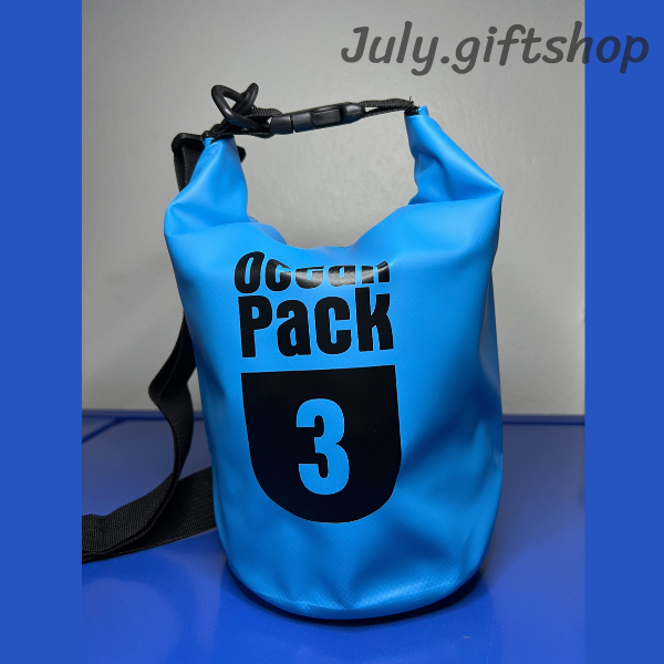 กระเป๋ากันน้ำ ถุงกันน้ำ Ocean pack ขนาด2L-3Lพร้อมสาย กระเป๋าสะพาย ...