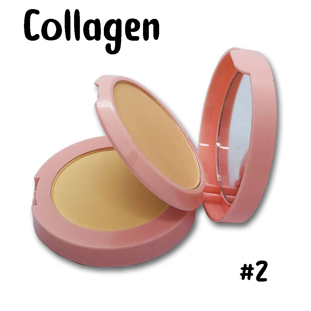 Sasimi-S93007 Collagen powder เเป้งพัฟคอลลาเจน เเป้งอัดเเข็ง ติดทนนาน ...