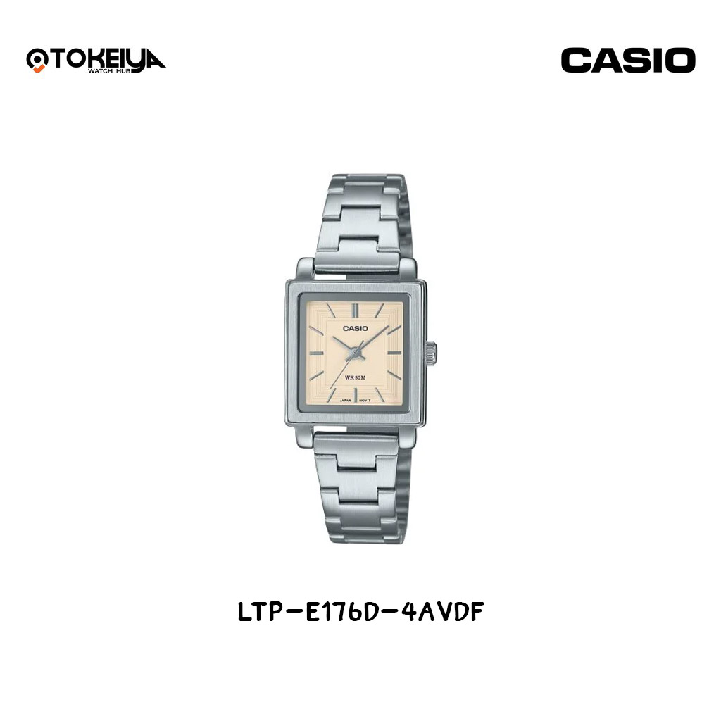 Casio standard นาฬิกาข้อมือผู้หญิง LTP-E176D สินค้าใหม่ ของแท้ ประกันศูนย์ | Shopee Thailand