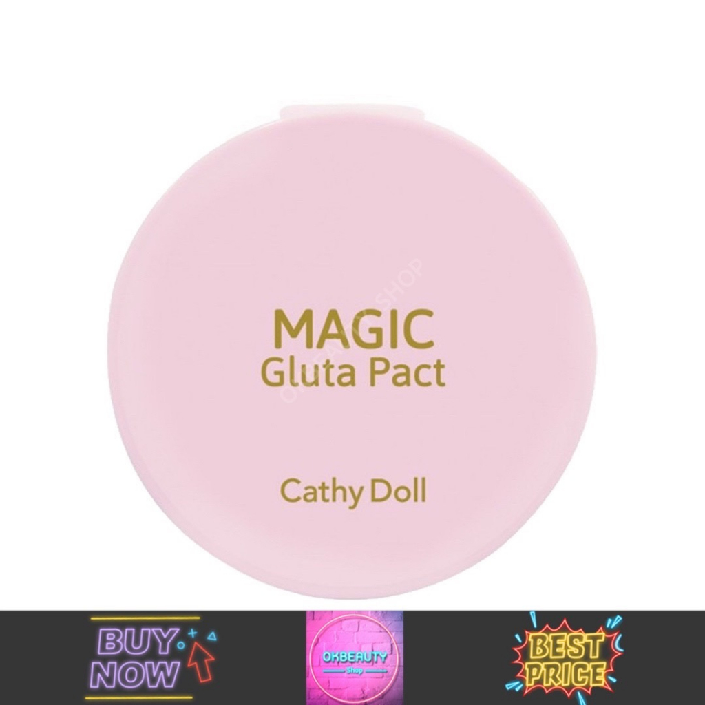 Cathy Doll Magic Gluta Pact เคที่ดอลล์ เมจิกกลูต้าแพ็ค (4.5g.) | Shopee ...