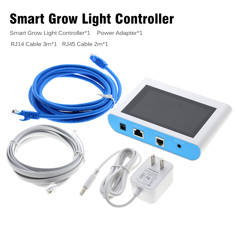 Smart Grow Light Controller ไฟปลูกต้นไม้ สวิตช์ควบคุม RJ14/RJ45 ตัว ...