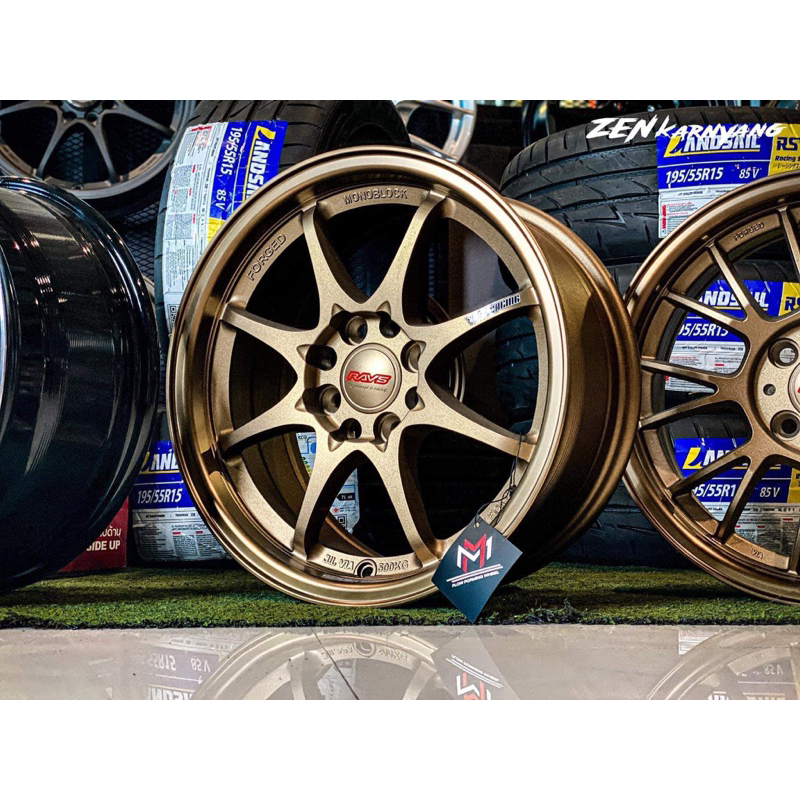 ล้อแม็กซ์ ขอบ15 4รู100 WELD CE28 RE30 SE37 ล้อเบา Flowforming +ยางปี24 ...