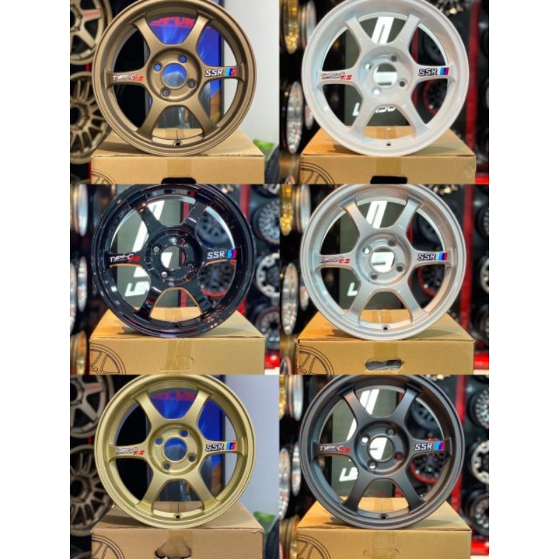 ล้อแม็กขอบ15"4-100-SSR ราคาต่อวง | Shopee Thailand