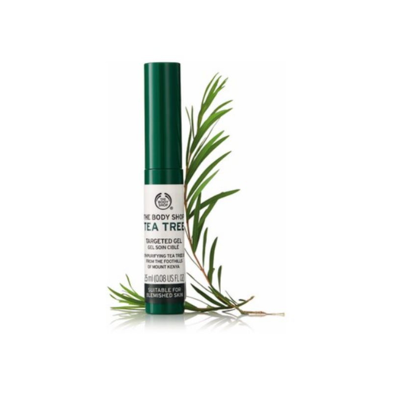 พร้อมส่ง The body shop Tea Tree Targeted gel 2.5ml (เจลแต้มสิว ...