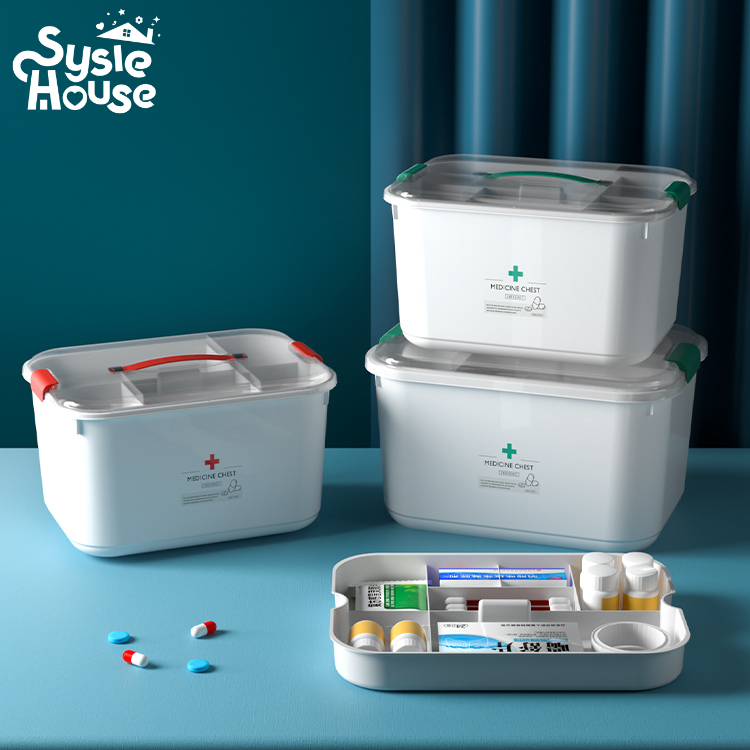 Sysie House กล่องยา สามัญประจำบ้าน ปฐมพยาบาล ยาพกพา เก็บยา ตลับใส่ยา ...