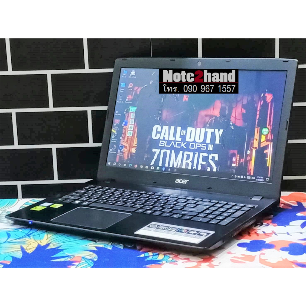 โน๊ตบุ๊คมือสอง ACER Core i5-7200U จอ15.6”HD แรม8+HDD1TB+การ์ดจอ2GB ...