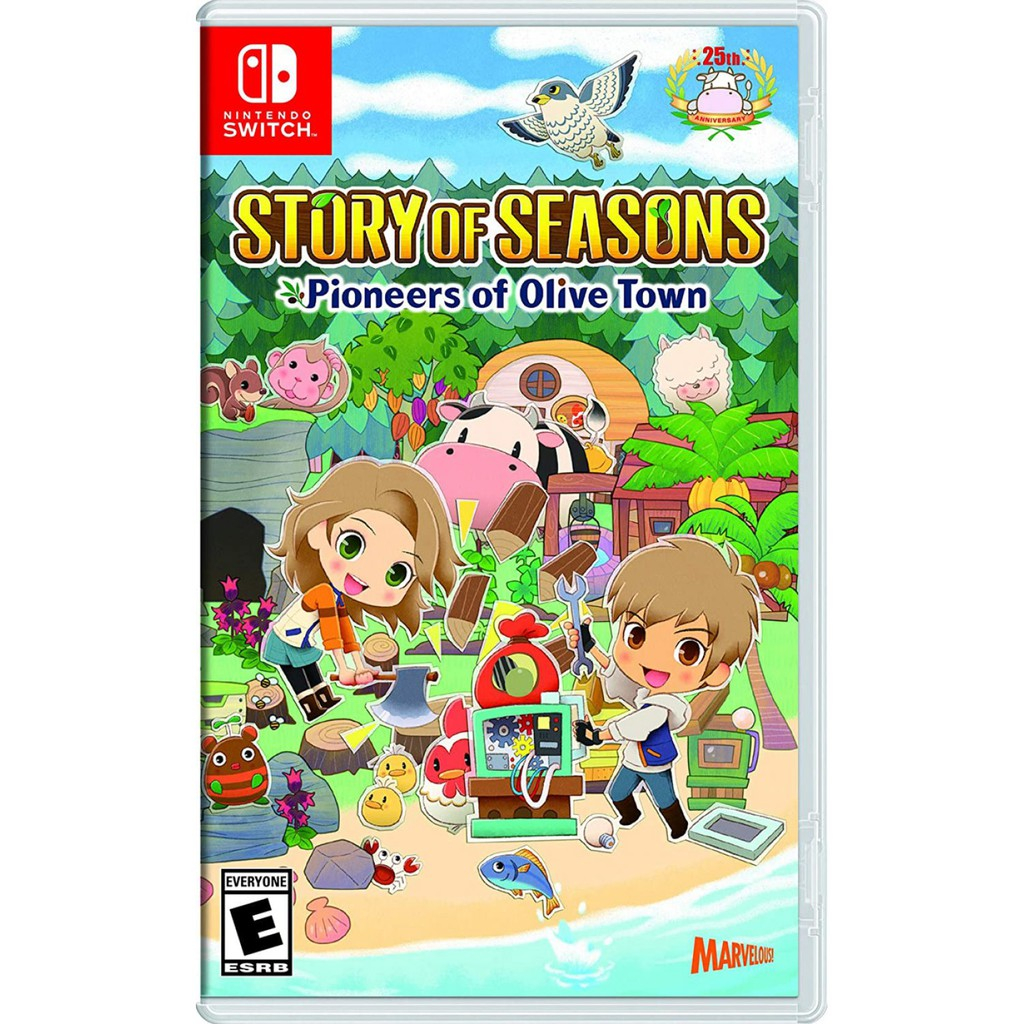 Nintendo Switch STORY OF SEASONS Pioneers of Olive Town แผ่นเกมส์ ของ ...