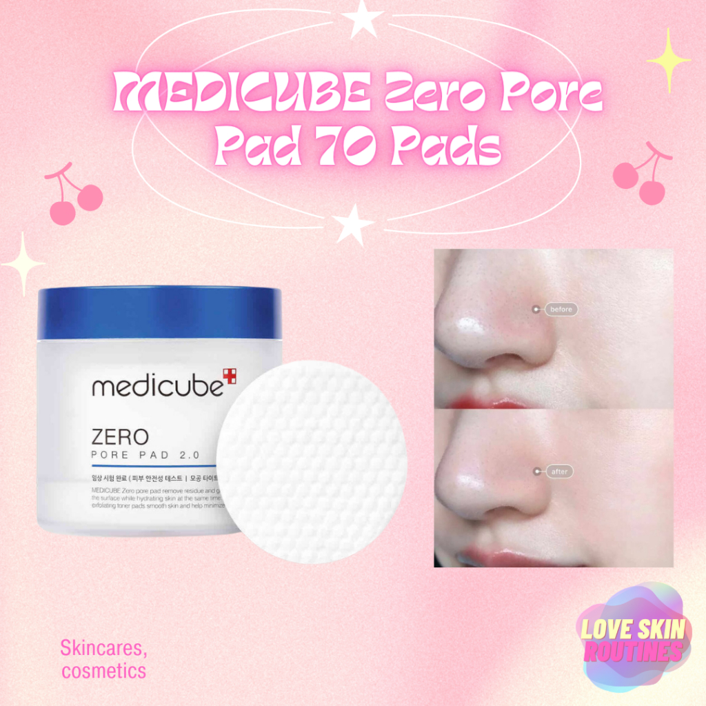 MEDICUBE Zero Pore Pad 70 Pads | Shopee Thailand