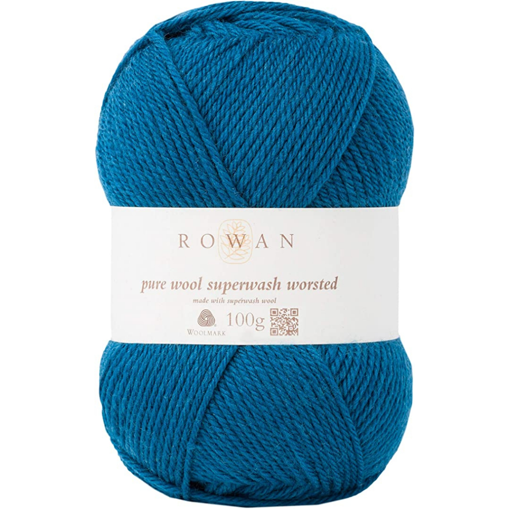 Rowan Pure Wool Superwash Worsted 100g. ไหมวูล 100%Made in Romania ...