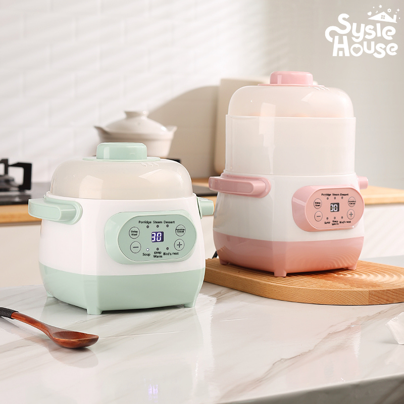 Sysie House หม้ออุ่นกับข้าวไฟฟ้า เครื่องอุ่นอาหาร กับข้าว เครื่องนึ่ง ...