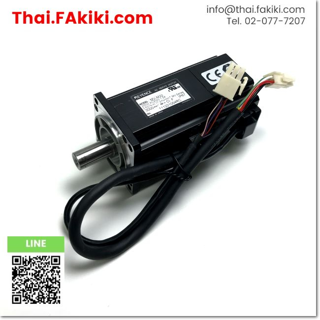 มือสองพร้อมส่ง, (D)Used*, MV-M20 servo motor,สเปค AC200V 0.2kW, KEYENCE ...