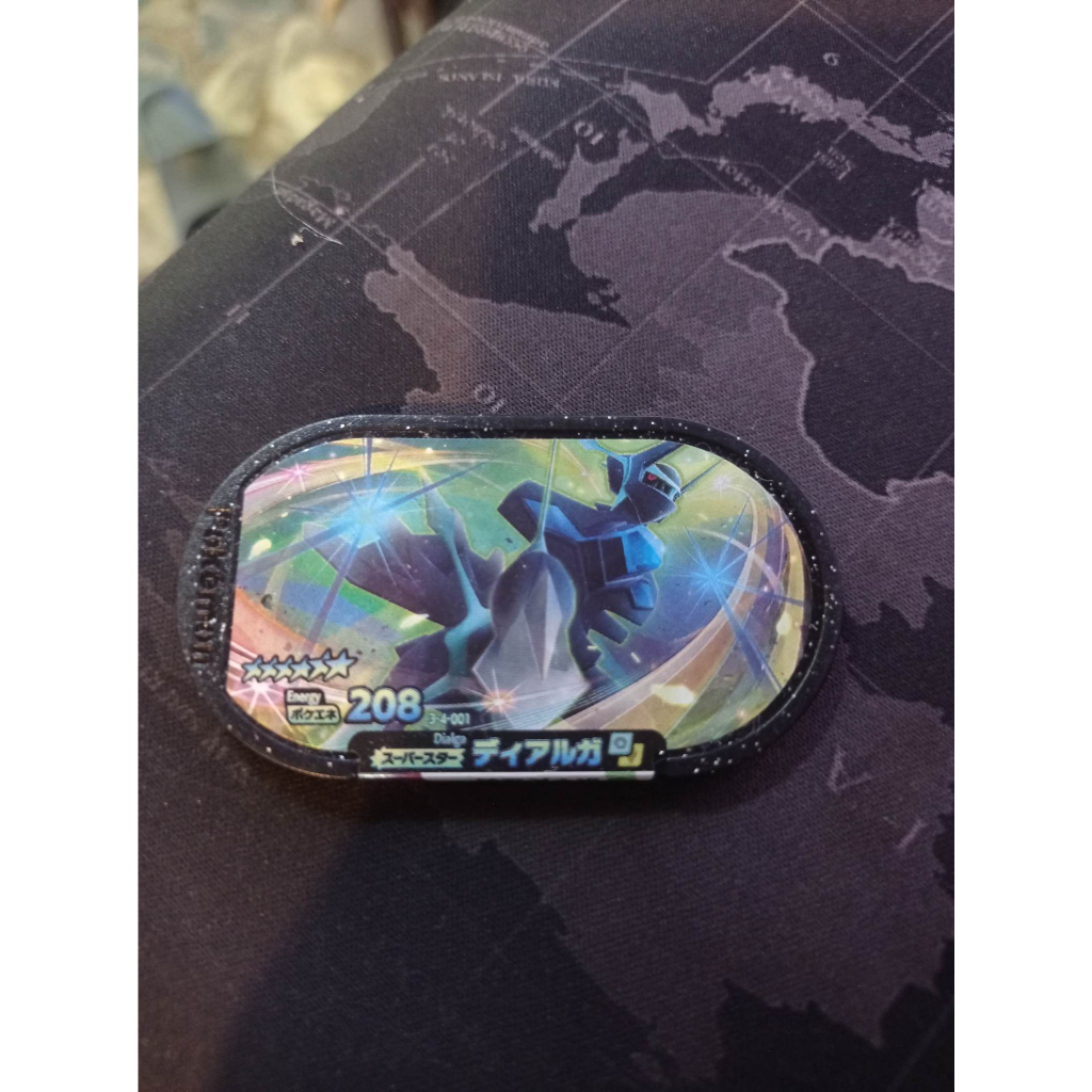 เหรียญ โปเกม่อน POKEMON Mezastar Card 3-4-001 Dialga SS TAKARA 2022 ...