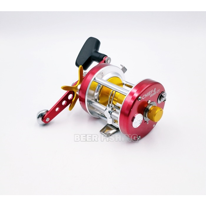 โอโมโต้ (OMOTO REELS CHIEF-II 6000/6001 CS) รอกโอโมโต้ รอกเบท รอกกระปุก ...