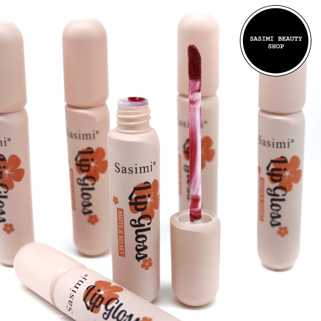 SASIMI Liquid Lip Matte ลิปจิ้มจุ่มเนื้อแมทต์ เนื้อเนียน เกลี่ยง่ายสี ...