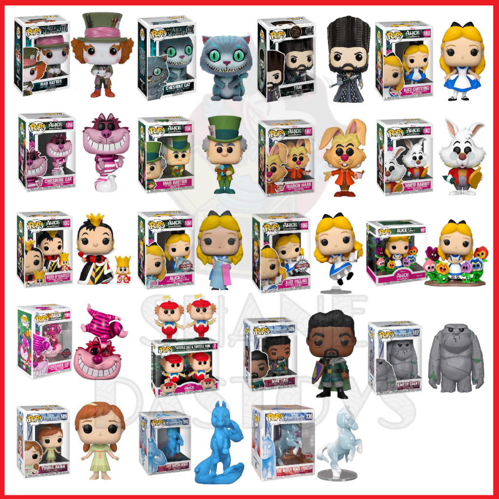 {PRE-ORDER} Funko Pop! DISNEY : Alice in the Wonderland , Frozen ...