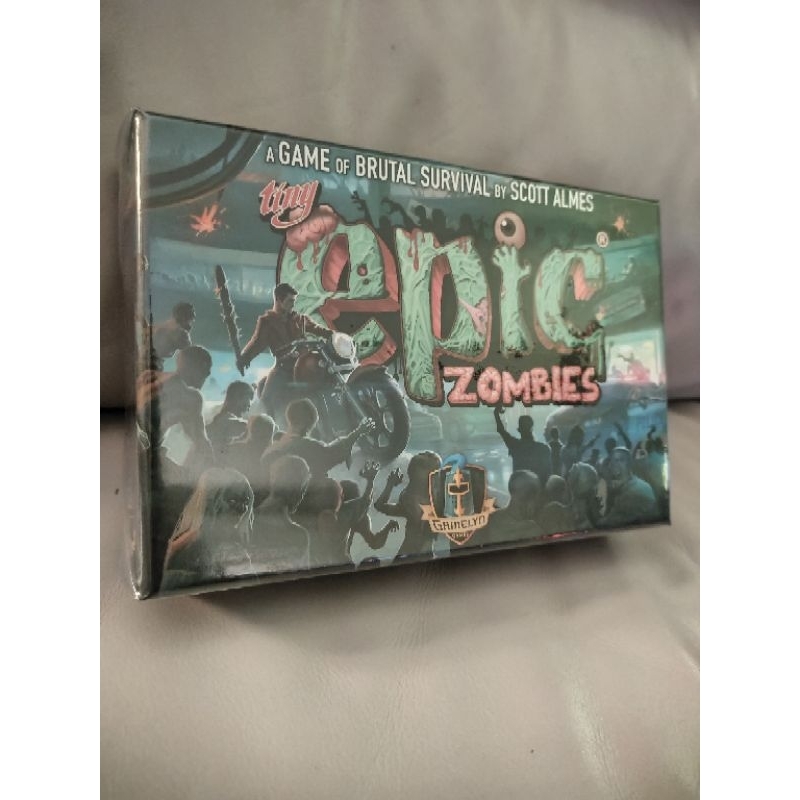 Tiny Epic Zombies มือ2 ห่อปก ใส่ซองครบทุกอย่าง สภาพ 99.99% | Shopee Thailand