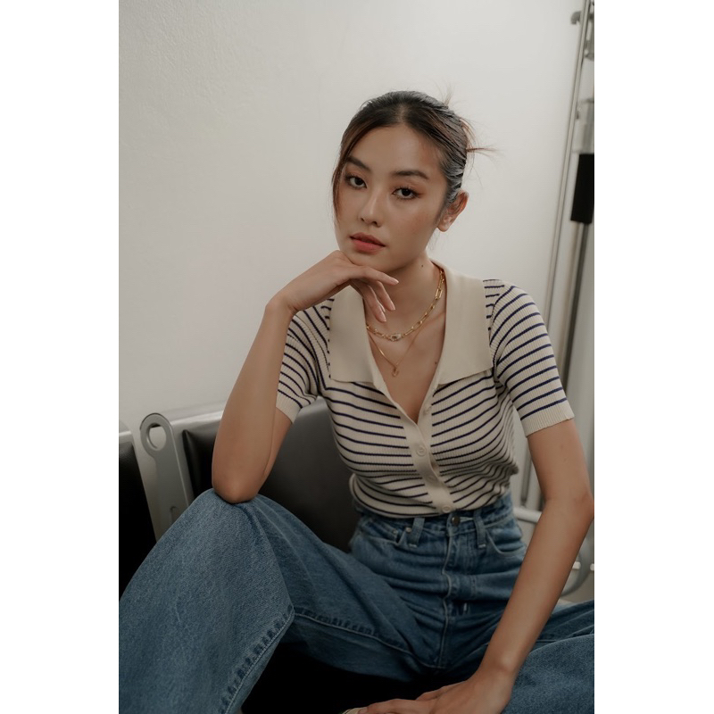 ZANTOS POLO STRIPES #3A23/6 | Shopee Thailand
