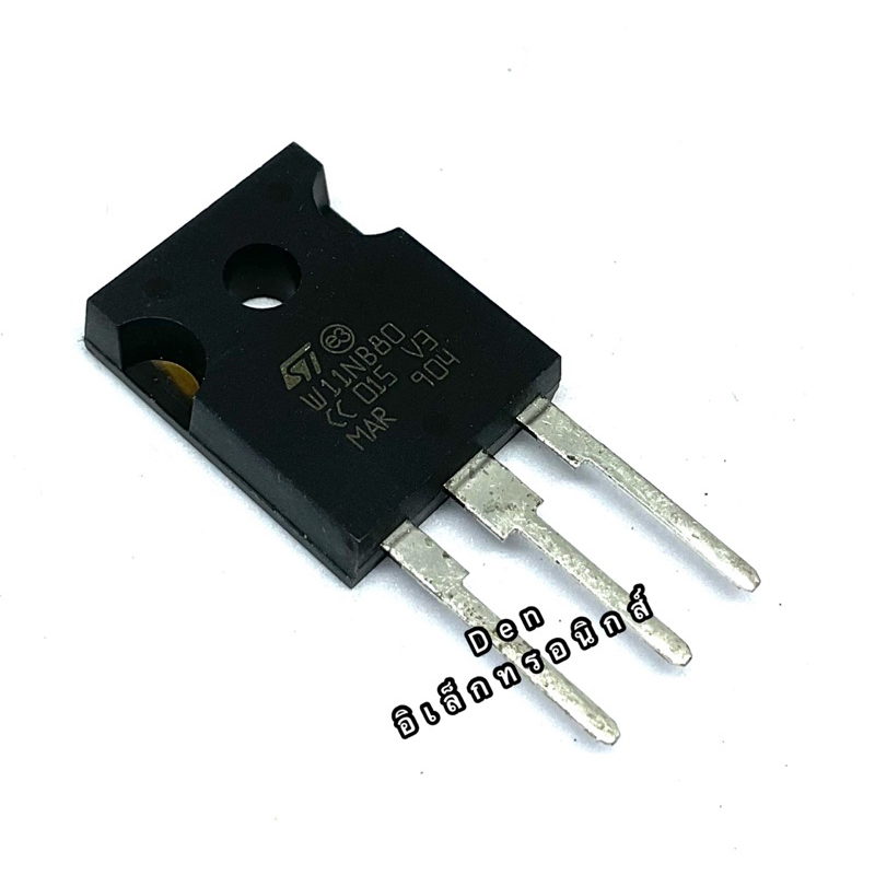 W11NB60 TO247 11A800V MOSFET N-Fet มอสเฟต ทรานซิสเตอร์ สินค้าพร้อมส่ง ...