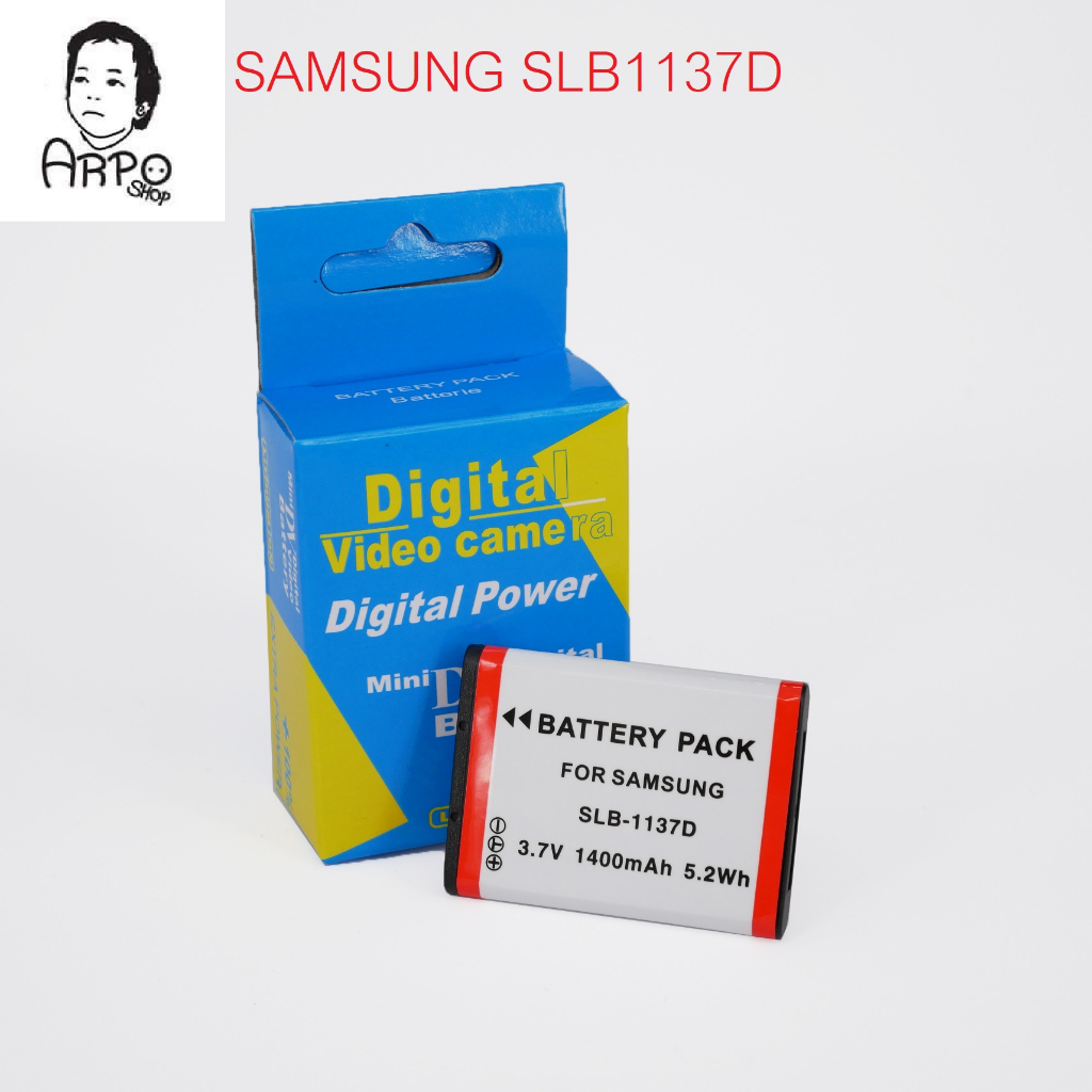 แบตเตอรี่และแท่นชาร์จแบตกล้อง ซัมซุง SLB-1137D/ SAMSUNG CHARGER SLB ...