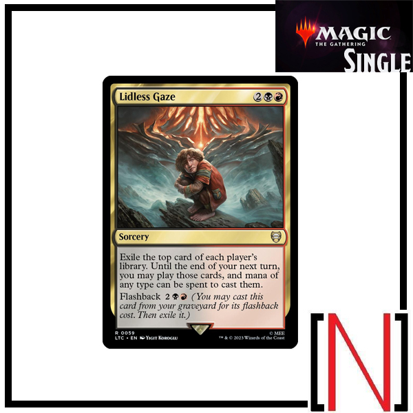 [MTG][Single][LTC] Lidless Gaze ระดับ Rare [ภาษาอังกฤษ] | Shopee Thailand