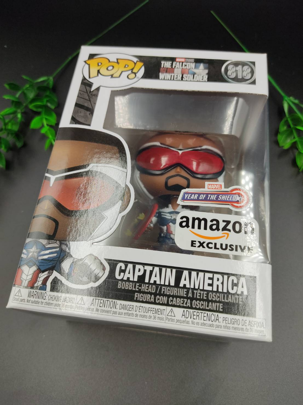 Funko Pop Marvel - Captain America #818 จากเรื่อง The Falcon and The ...