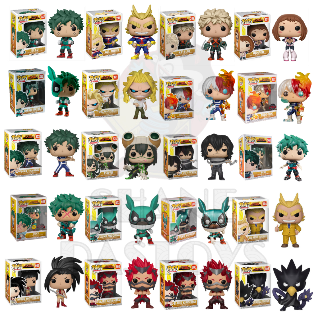 {PRE-ORDER} Funko Pop! ANIMATION : My Hero Academia MHA Vol.1 | Shopee ...