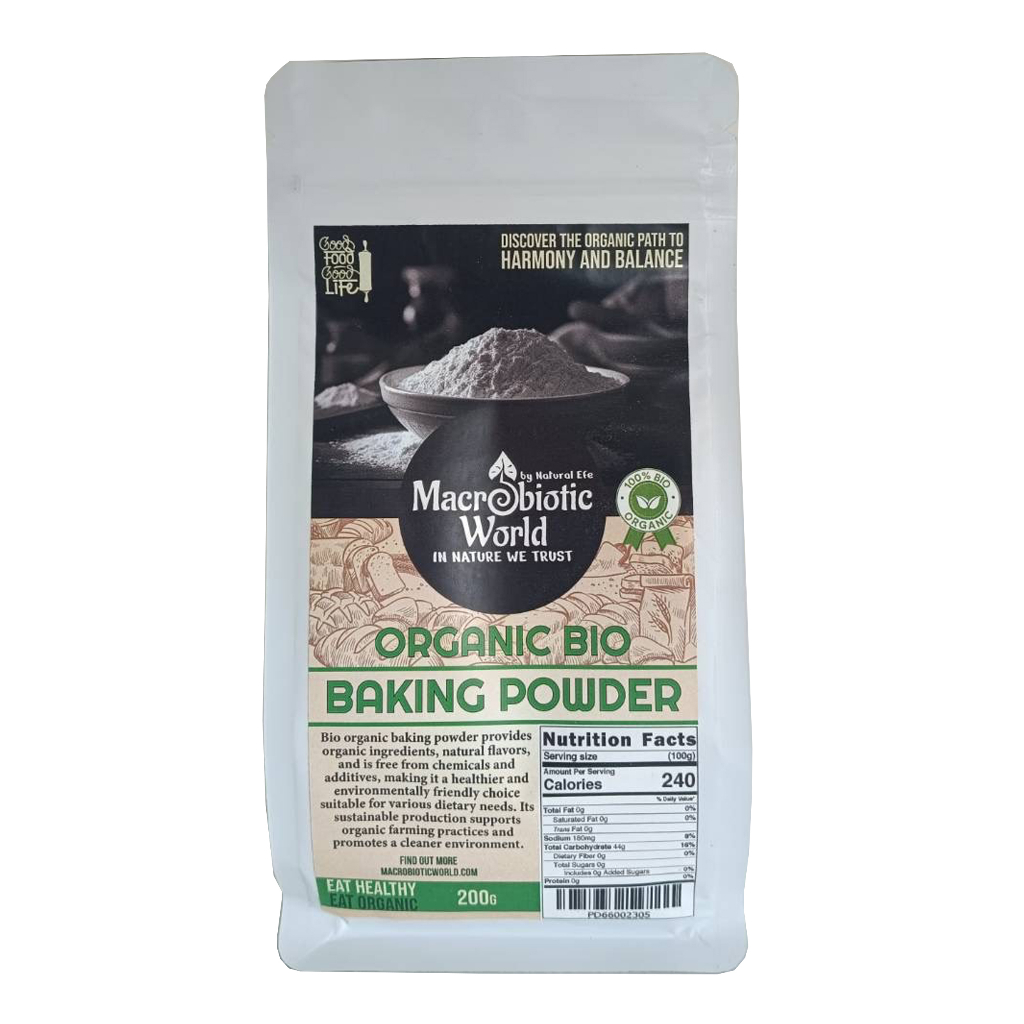 Organic BIO/ Baking Powder 100% BIO Organic 200g | Shopee Thailand