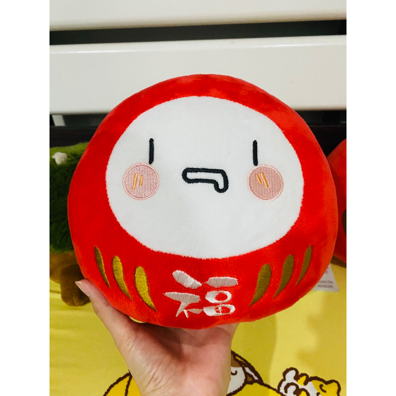Mafumafu Daruma Mafuteru Hanpen daruma Plush Mascot doll set Official ...