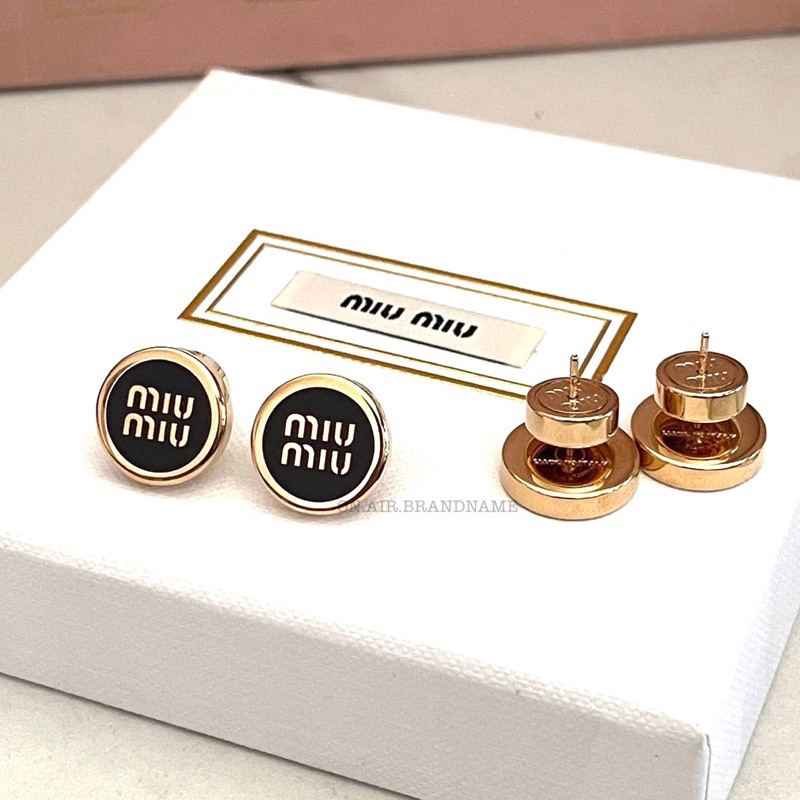 New miu miu earrings ขายดีสุดๆ น่ารักมาก | Shopee Thailand
