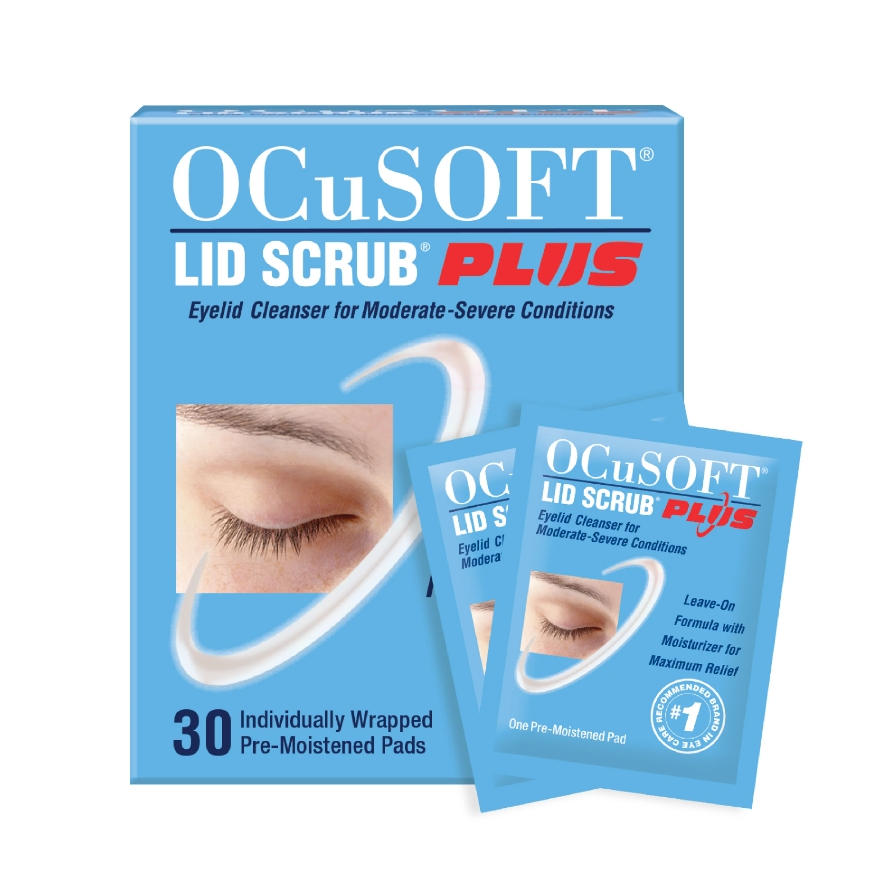 Ocusoft Lid Scrub Original / Ocusoft Lid Scrub Plus สำหรับทำความสะอาด ...