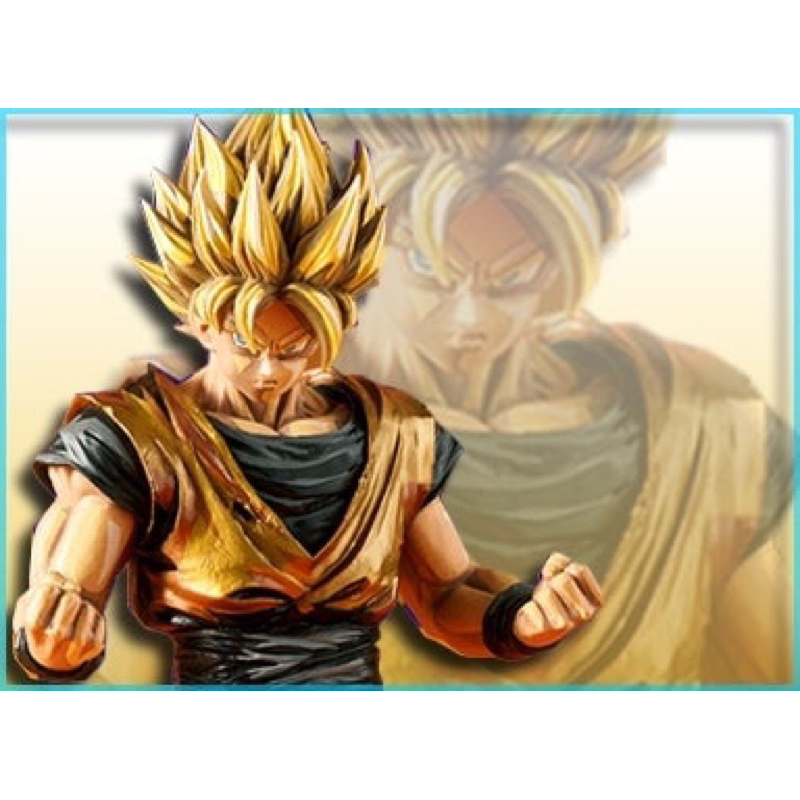 ของแท้💯 GOKU GRANDISTA FLAMING GOLD DRAGON BALL Z X MEITU มีเฉพาะตัว ...