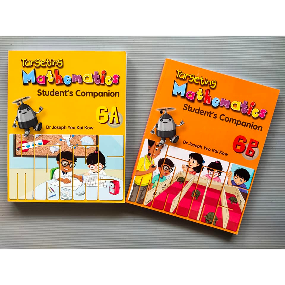 (ป6) targeting Maths student's book (6A, 6B = 2 เล่ม) +เฉลย | Shopee ...