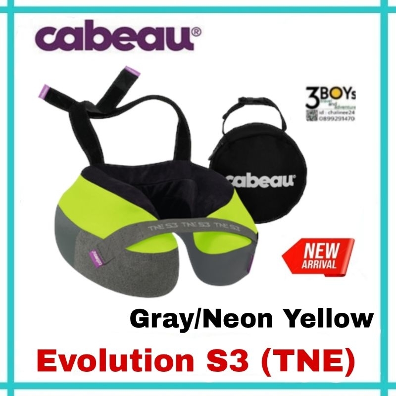 ส่งด่วน!! หมอนรองคอ เมมโมรี่โฟม CABEAU รุ่น Evolution S3 (TNE) รุ่นใหม่ ...