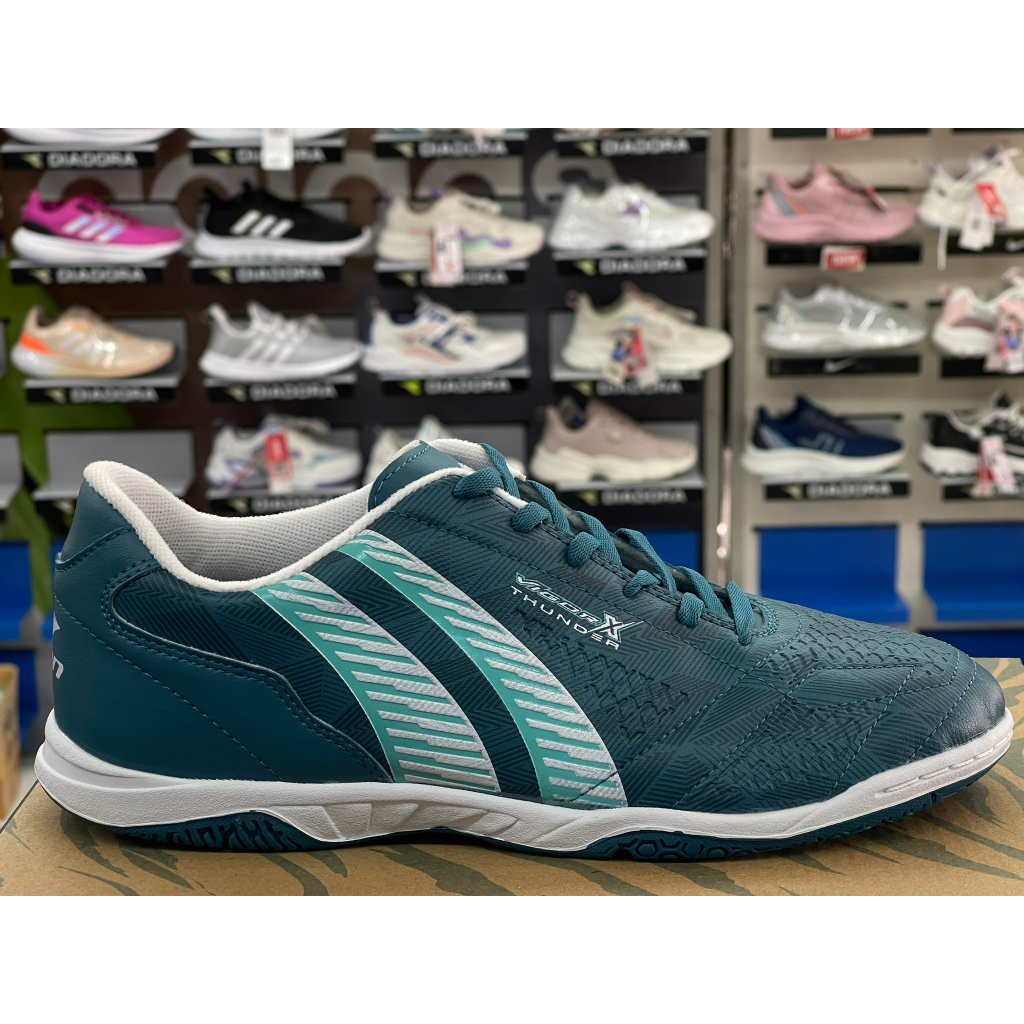 รองเท้าฟุตซอล แพน PF14PB รุ่น PAN VIGOR X THUNDER ELVALOY [ลิขสิทธิ์แท้ ...