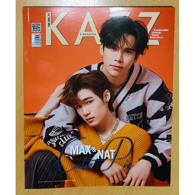 นิตยสาร KAZZ ของ ZeeNuNew / MaxNut / TutorYim | Shopee Thailand