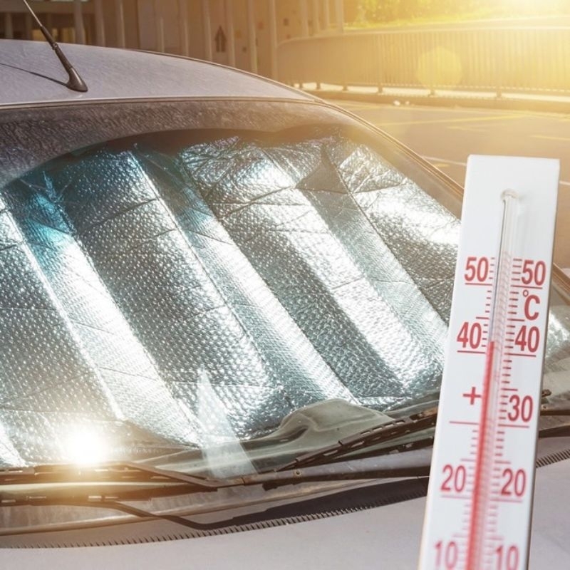 HOCO ZP3 Magnificent Car Sunshade แผ่นบังแดดรถยนต์ แบบติดตั้งภายในรถ ...