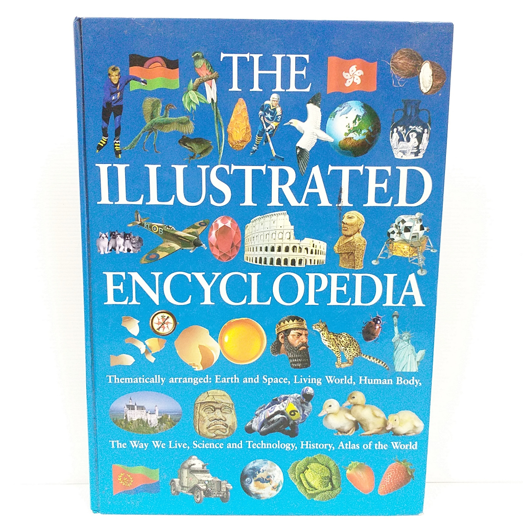 The Illustrated Encyclopedia หนังสือสารานุกรม ภาษาอังกฤษ มือสอง เล่มยาว ...