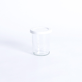 WECK – MINI MOLD JAR 160 ML W/PS ขวดแก้ว ฝาพลาสติก (WE-760LS) | Shopee Thailand