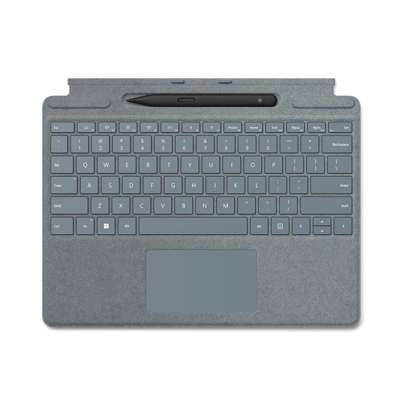 MICROSOFT KEYBOARD TYPE COVER SURFACE PRO SIG BNDLP SC ICE BLUE 8X6 ...