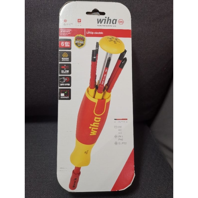 ชุดไขควงกันไฟ VDE 1000V Best.-Nr. 38613 SLIM LiftUp electric wiha ...