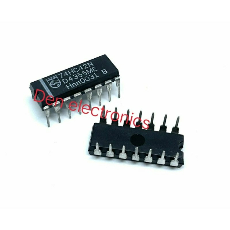 IC 74HC21 74HC27 74HC30 74HC42 ขาแหลมลงปริ้น สินค้าพร้อมส่ง | Shopee ...