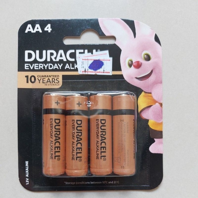 Duracell 1.5v alkaline battery aa4 | Shopee Thailand