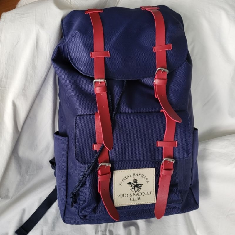 Santa Barbara Polo & Racquet Club casual backpack tote Bag กระเป๋าเป้ ...