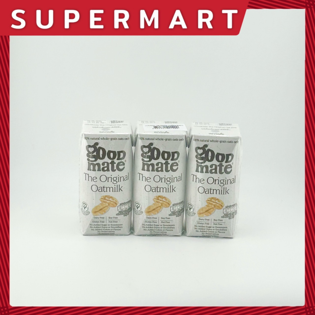 Good Mate The Original Oatmilk เครื่องดื่มน้ำนมข้าวโอ๊ต สูตร ออริจินอล ...