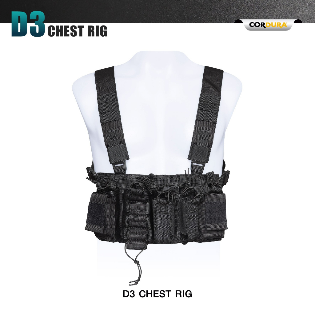 สายโยงบ่า D3 Chest Rig 1000D | Shopee Thailand