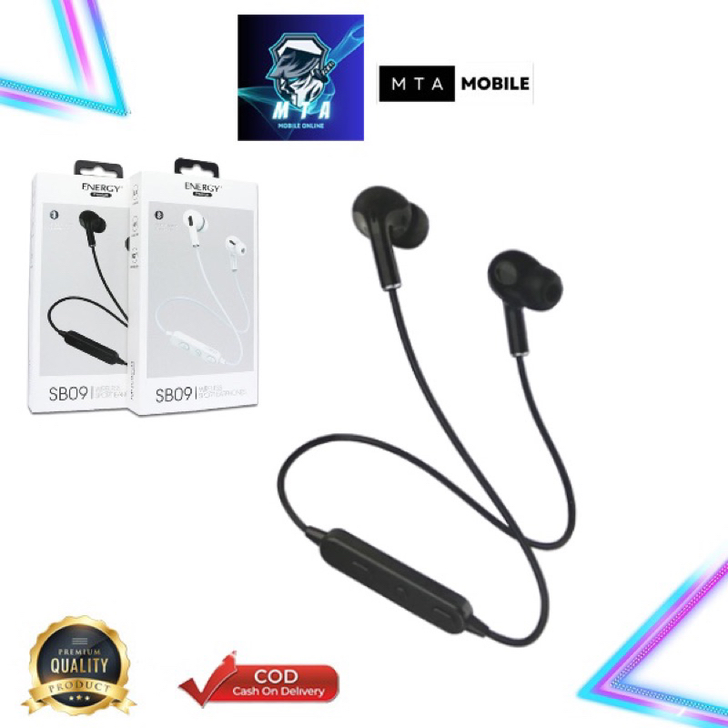 Energy Premium SB09 : หูฟัง บลูทูธ SB09 หลากสีสัน | Shopee Thailand